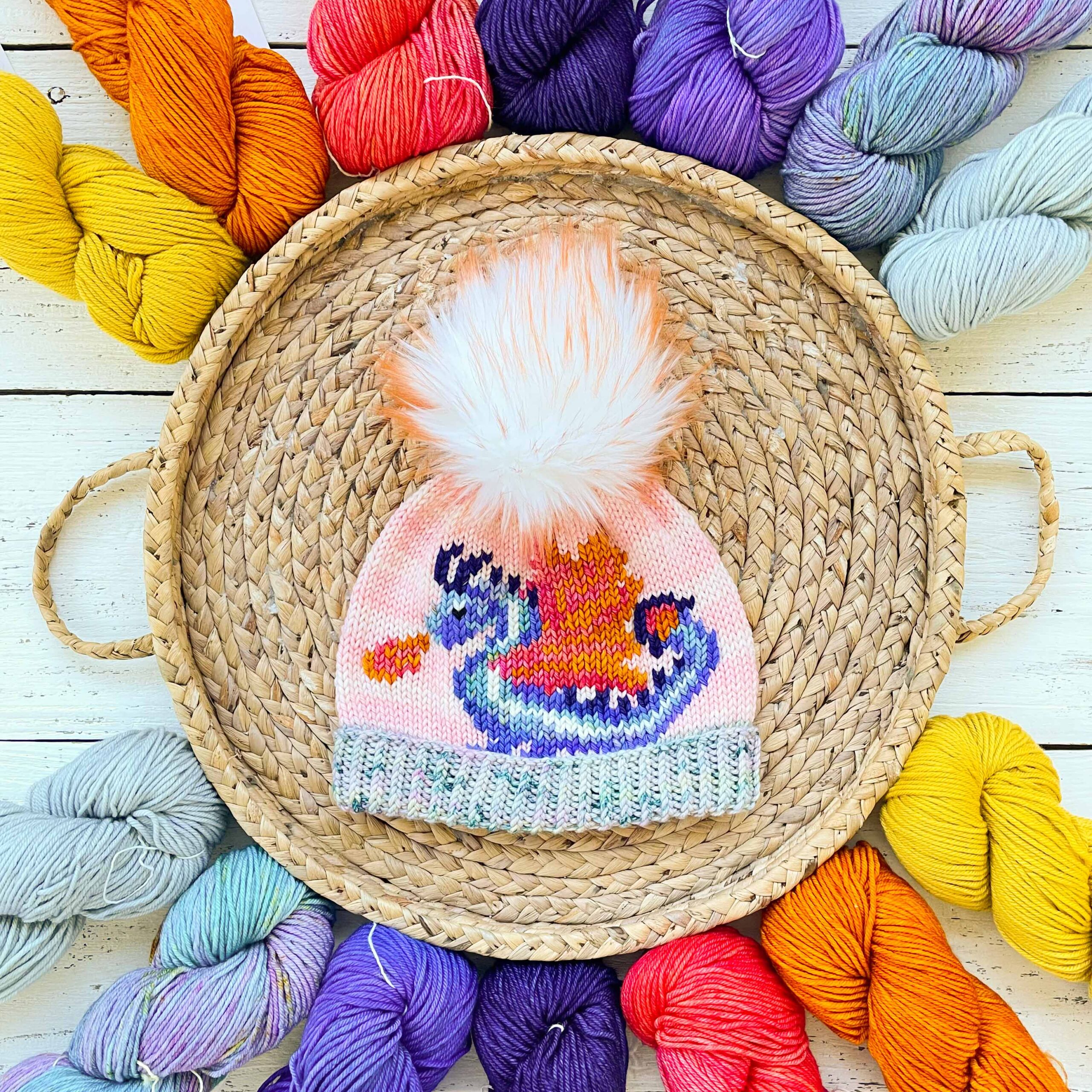 Dragon Flame Beanie Pattern – JackiBean
