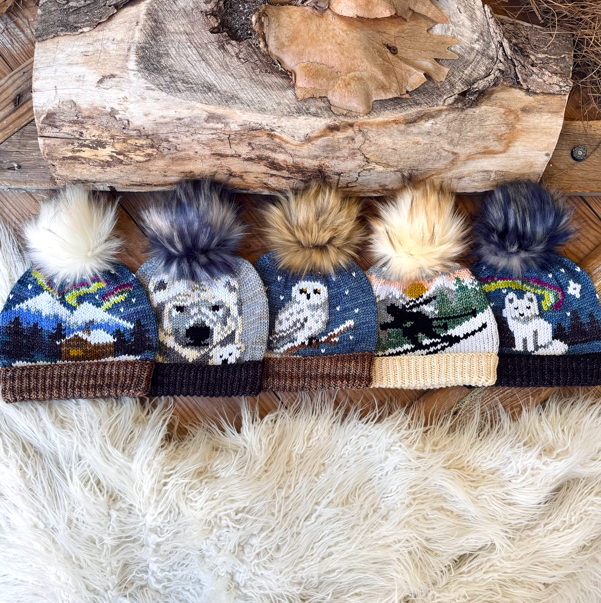 Mountain Cabin Beanie Pattern – JackiBean