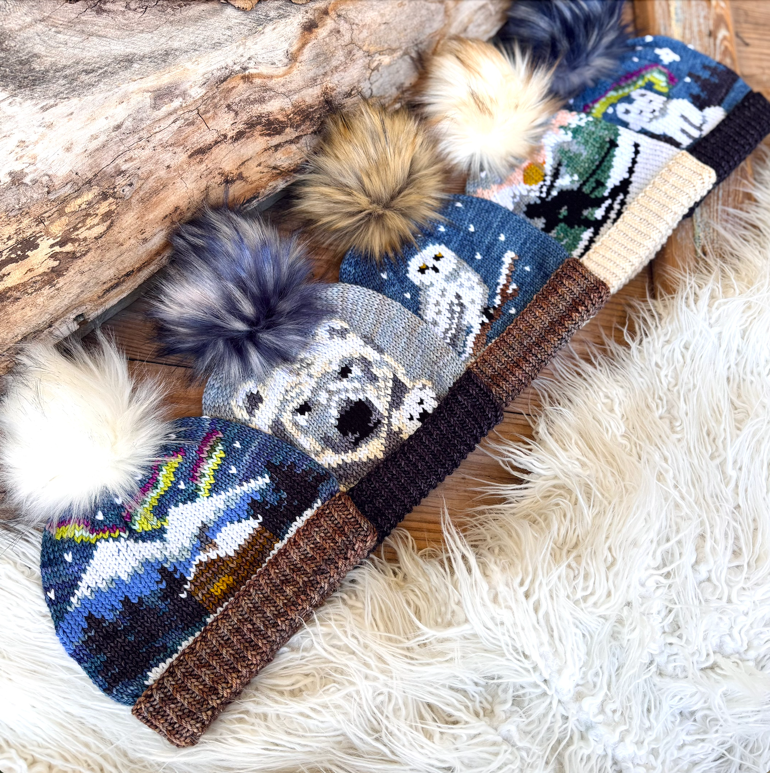Mountain Cabin Beanie Pattern – JackiBean